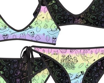 Goth Bathing Suit | Etsy