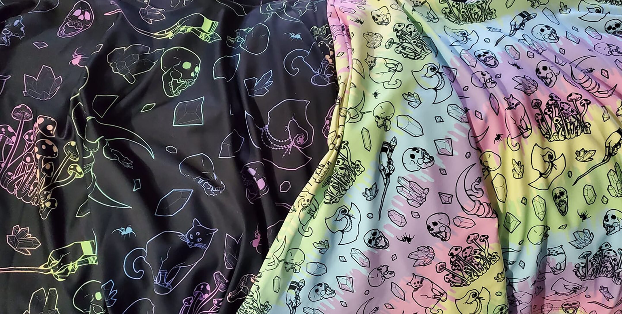 Inverted Rainbow Pastel Goth Creepy but Cute Witchcraft - Etsy