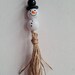Snowman Wooden Beads Christmas Tree Ornaments, Handmade Christmas ...