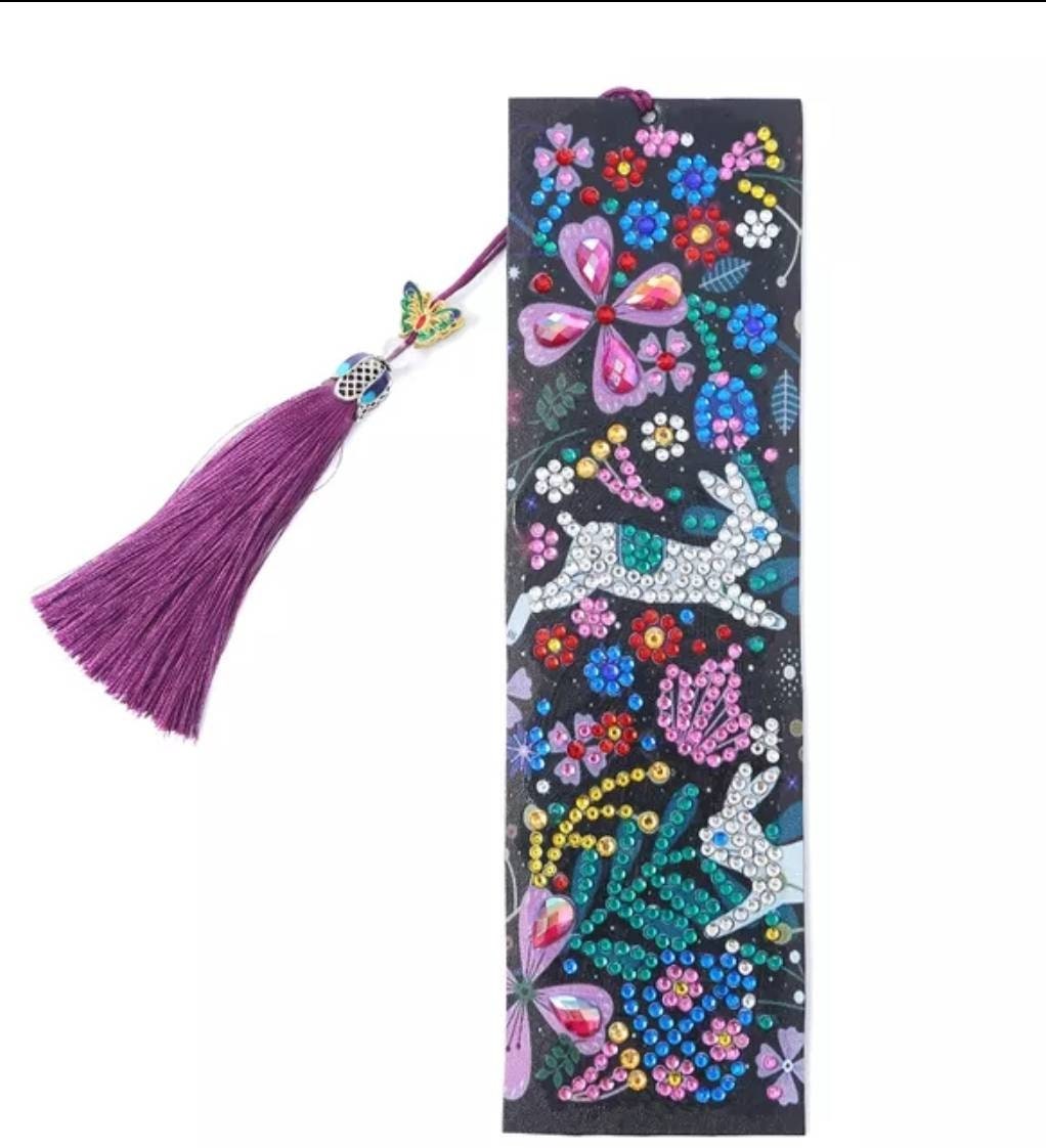 Diamond Painting Bookmark Kits, Diamond Painting Faux Leather Bookmarks ...