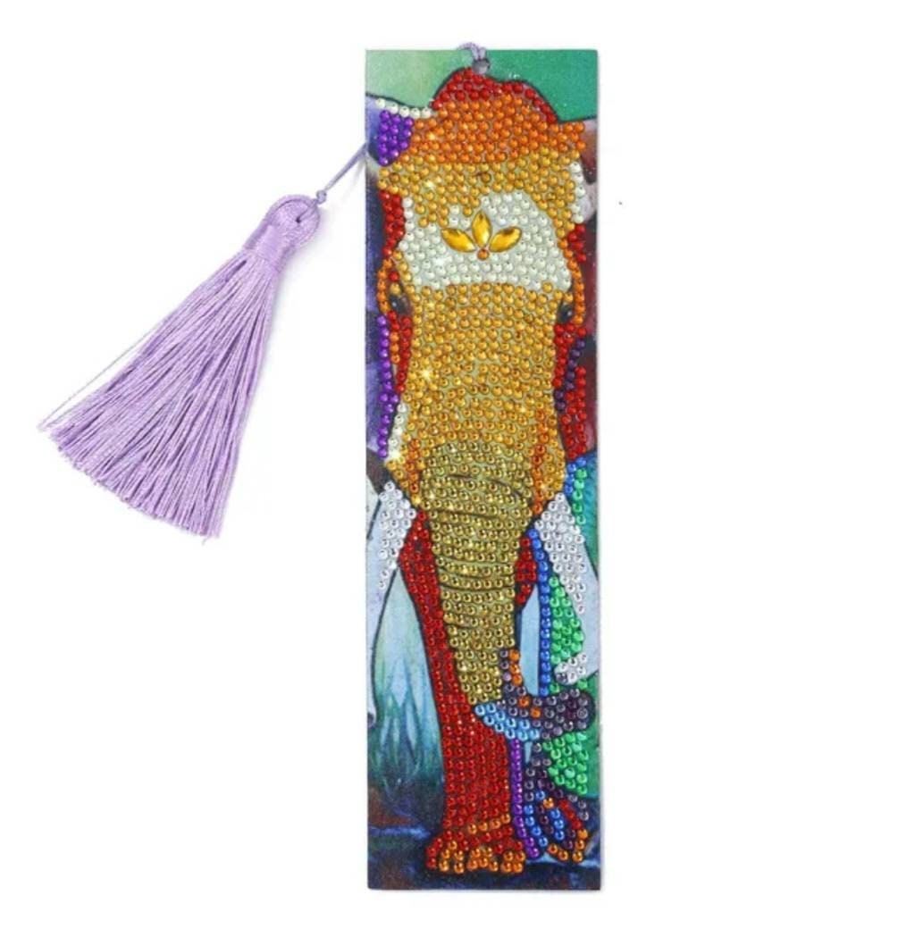 Diamond Painting Bookmark Kits, Diamond Painting Faux Leather Bookmarks ...