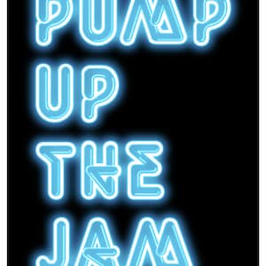 Pump up the Jam A4 or A3 Print - Etsy