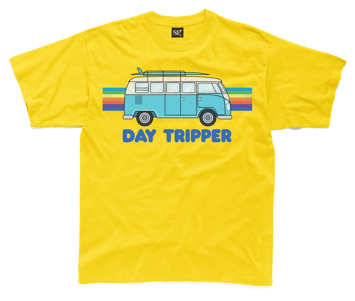 Day Tripper Camper Van Kids T-shirt Available in Dark Grey or - Etsy