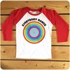 My Favourite Colour is Rainbow Navy or Red Raglan Long-sleeve Baseball ...
