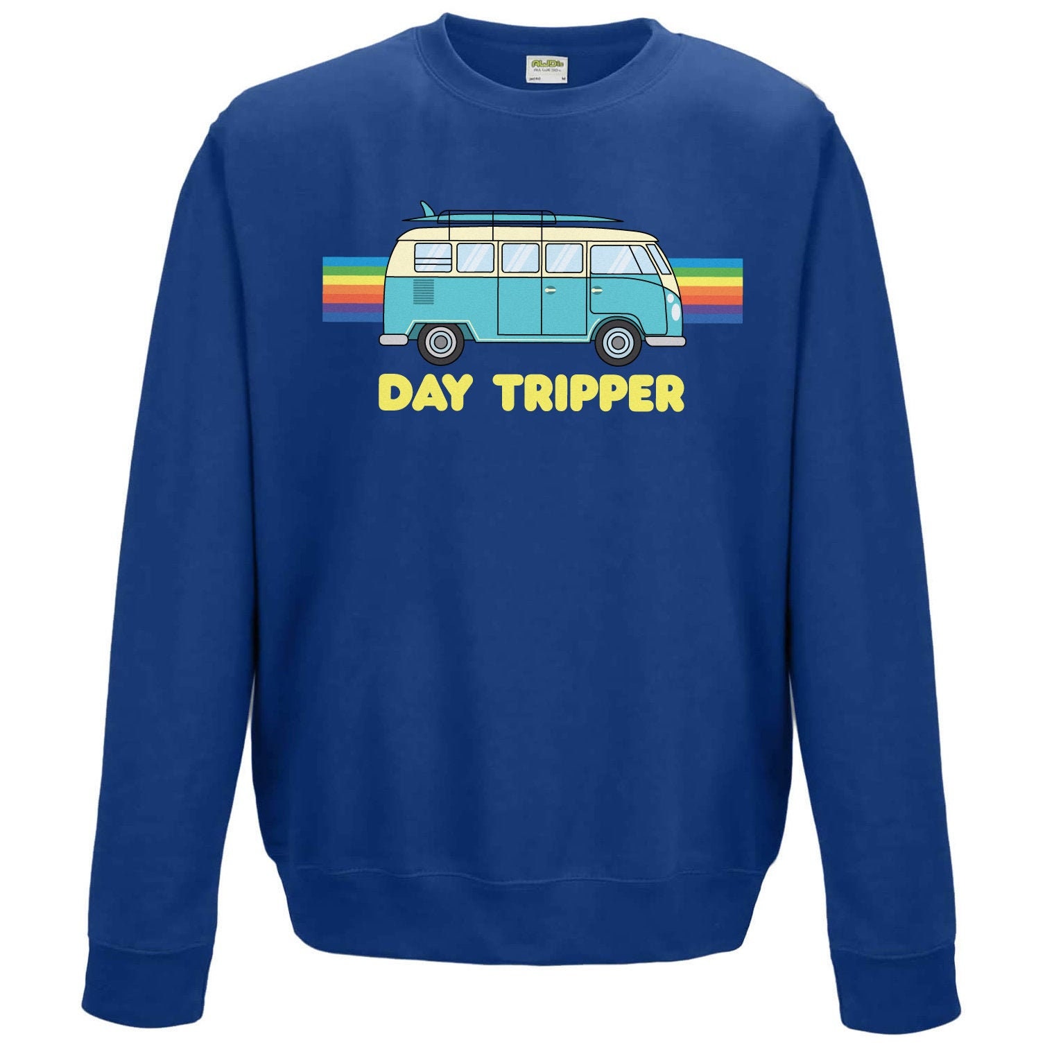 Day Tripper Camper Royal Blue Adult Sweatshirt - Etsy