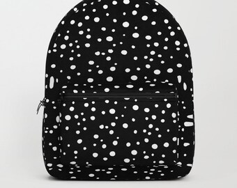 Polka dot backpack | Etsy