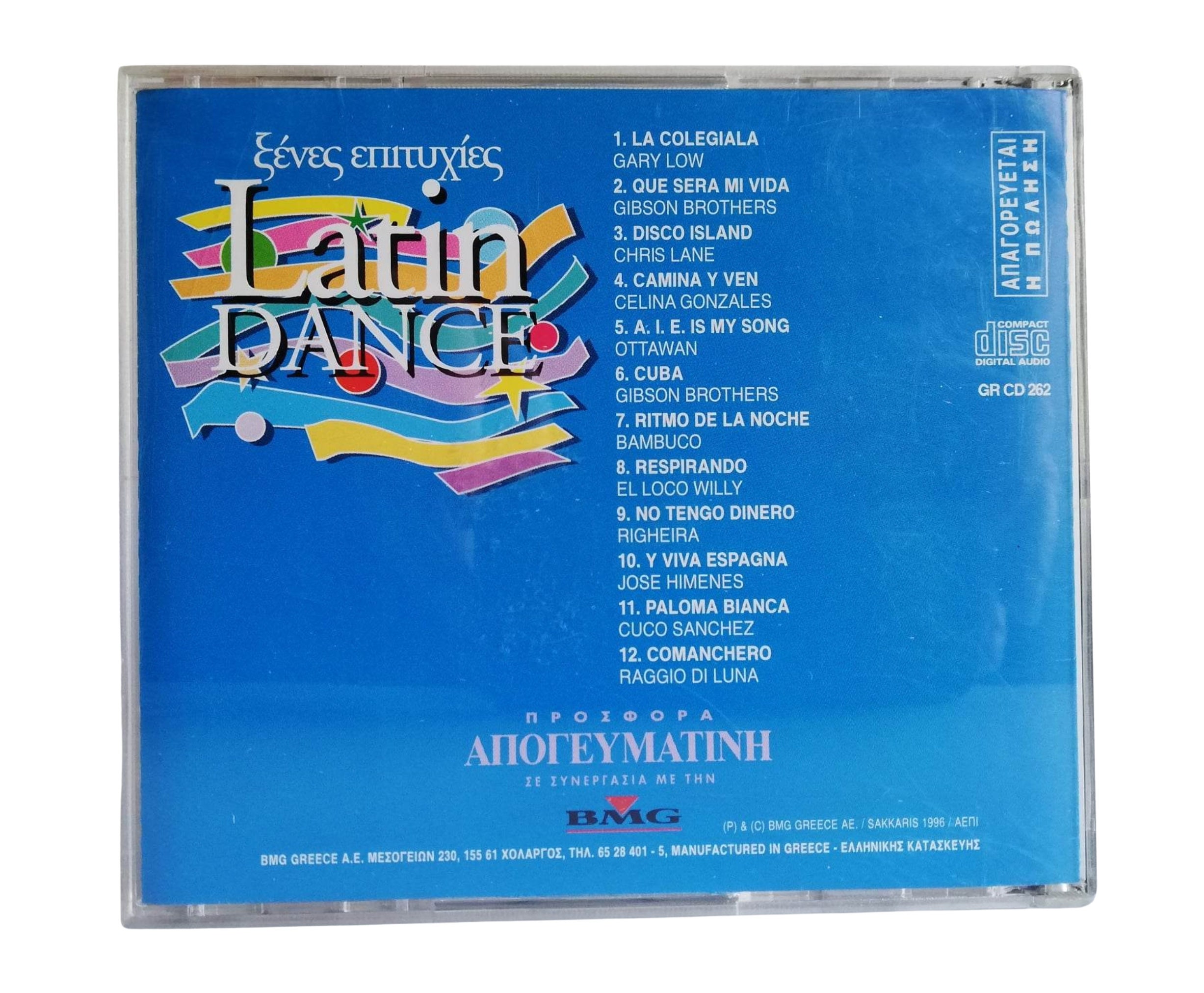 Various Artists Latin Dance CD Latin Music Songs Compact Disc Best 90s ...