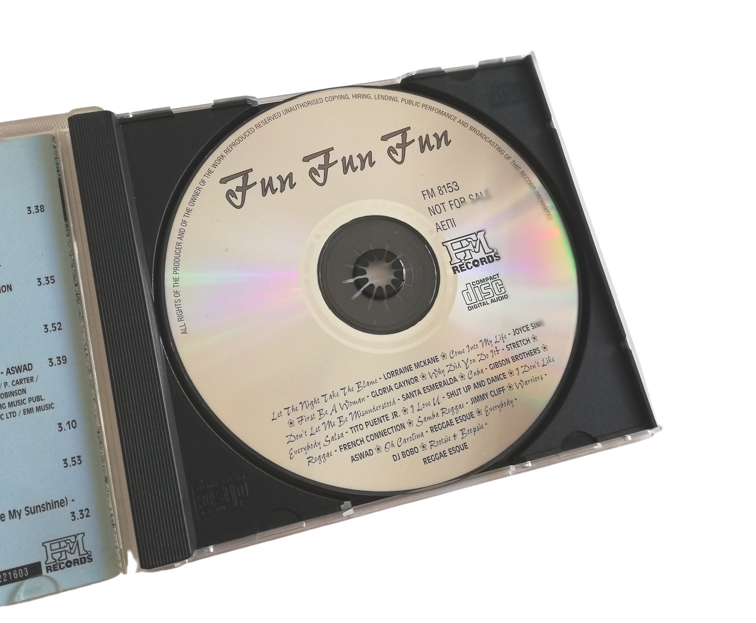 Fun Fun Fun-80s Theme Party Mix CD, Top Groovy Songs Compilation Cds ...