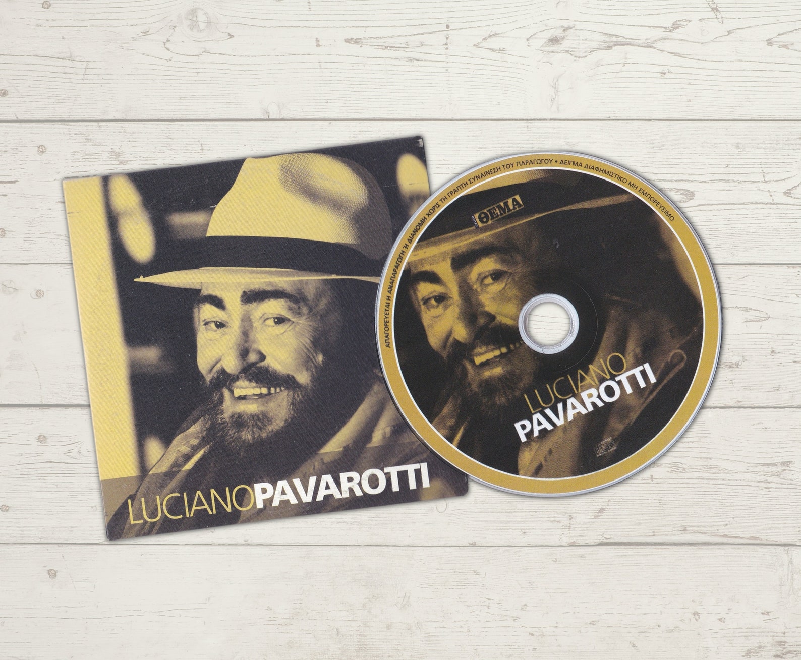 Luciano Pavarotti CD, Best Italian Operatic Tenor, Classic Opera Famous ...