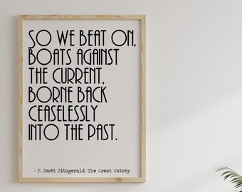 Great Gatsby Print | Etsy