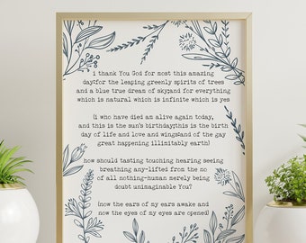 E. E. Cummings I Carry Your Heart I Carry It in My Heart - Etsy