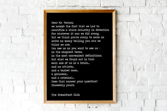 Breakfast Club Movie Quotes The Breakfast Club Quotes GIFs Find