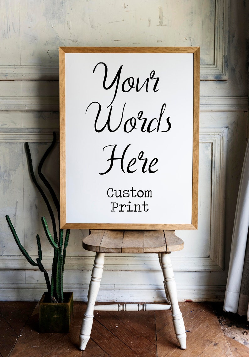 Custom Print Personalized Poster Custom Design Print - Etsy Custom Print Personalized Poster Custom Design Print - Etsy