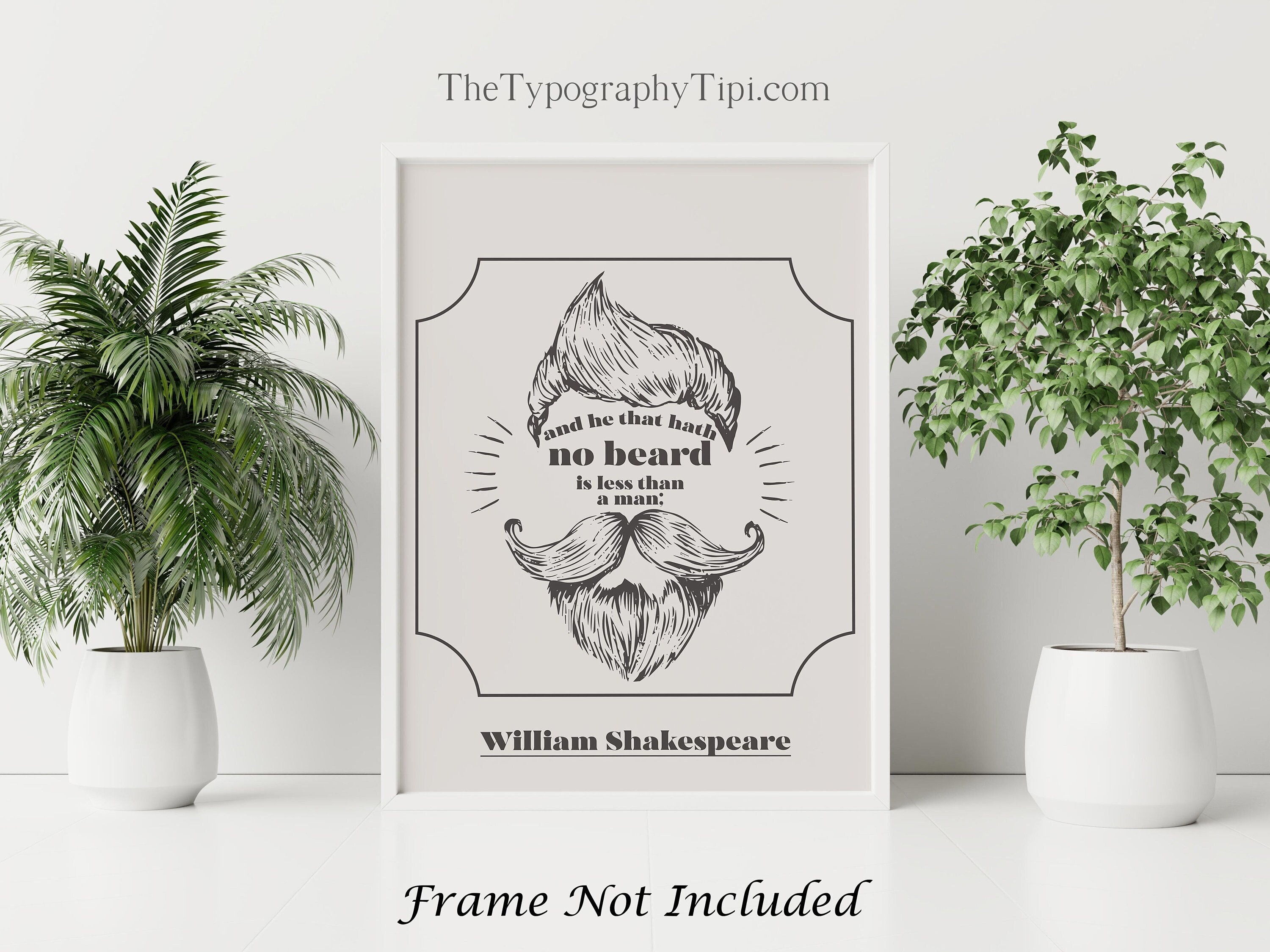 Shakespeare Beard Quote