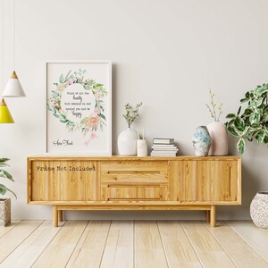 Anne Frank Quote Print Think of All the Beauty That Remains Unframed ...