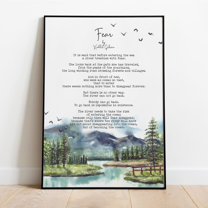 Poem Prints Growth - Etsy