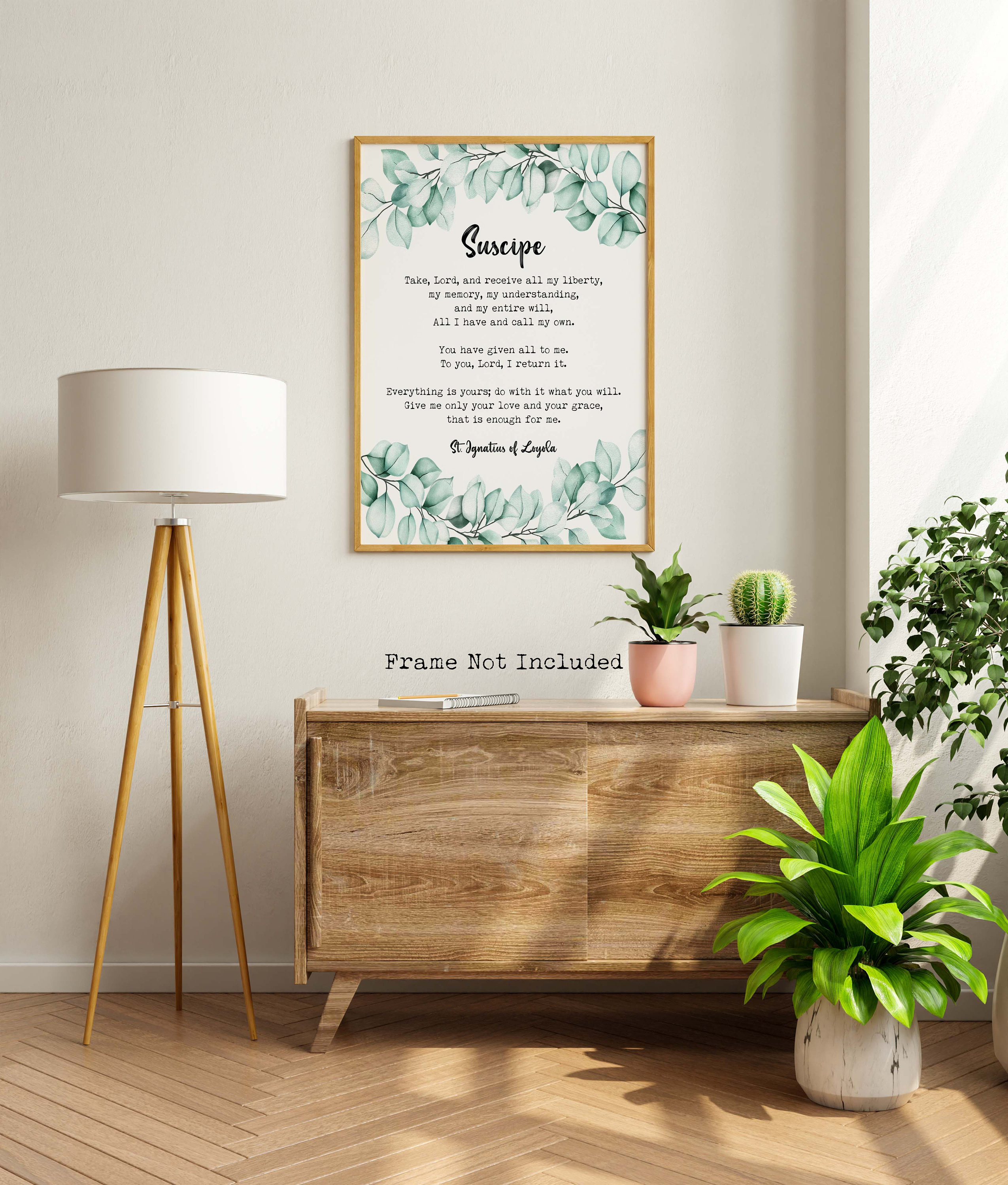 Suscipe Prayer Print St. Ignatius Prayer - Etsy Australia