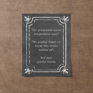 Addams Family Quote Print: Gothic Wall Art - Etsy