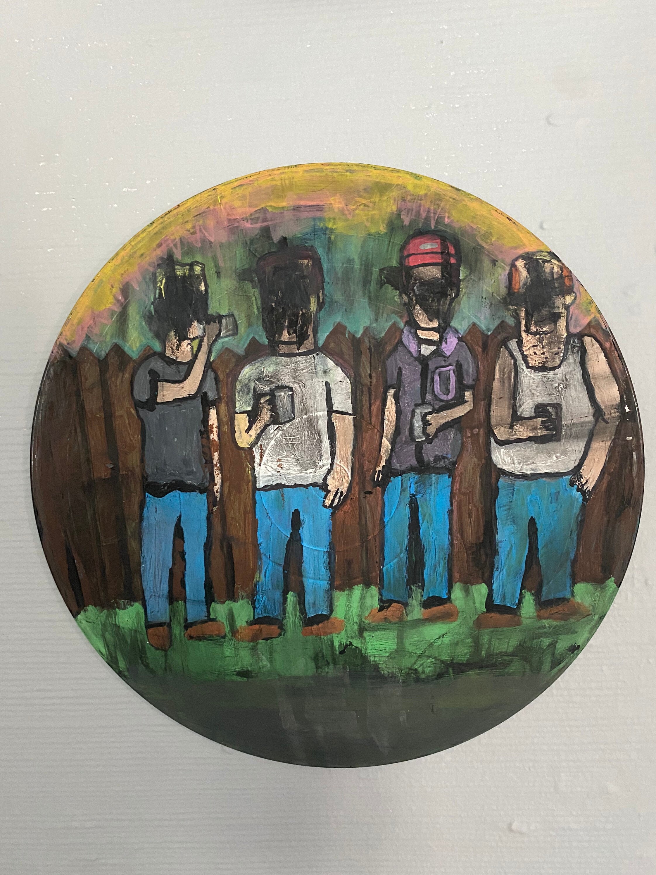 BEAVIS BUTTHEAD STEWART acrylic painting art canvas mtv mike judge ...