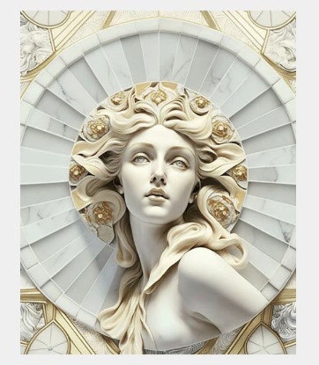 Portal To Greek Goddess Tyche Tykhe Provides Fortune Chance Success