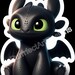 5 Cute Toothless Dragon Clip Arts, Digital Art Download - Etsy