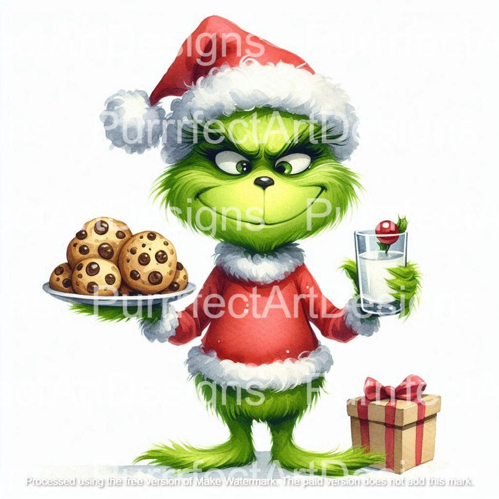 10 Cute Mischievous Grinch Clip Art, Digital Art Download - Etsy