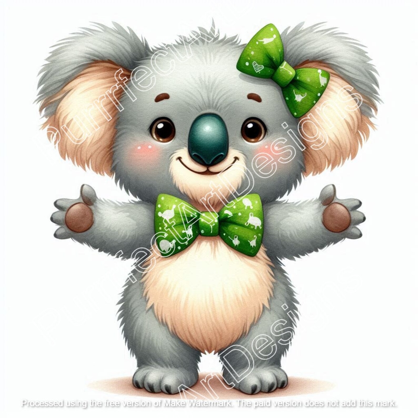10 Adorable Koala Clip Art, Digital Art Download - Etsy