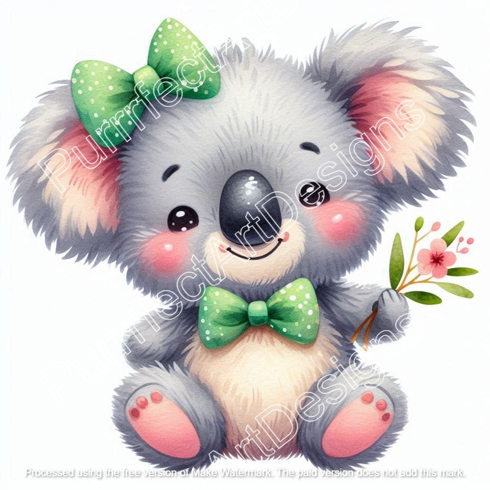 10 Adorable Koala Clip Art, Digital Art Download - Etsy