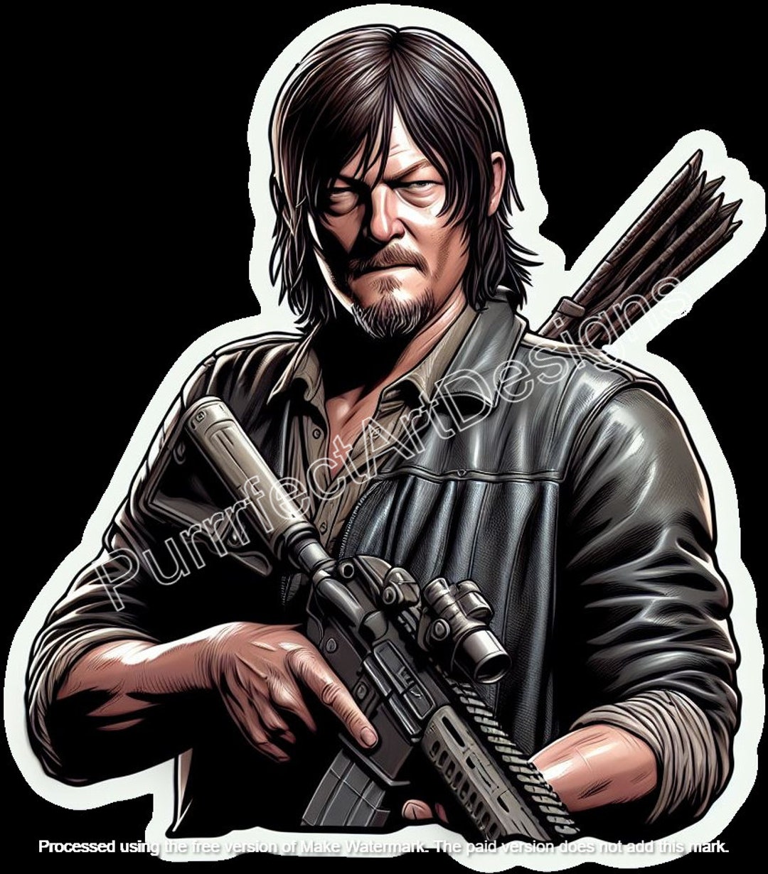 10 Cool Daryl Dixon Clip Art, Digital Art Download - Etsy