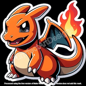 10 Cool Charizard Clip Art, Digital Art Download - Etsy