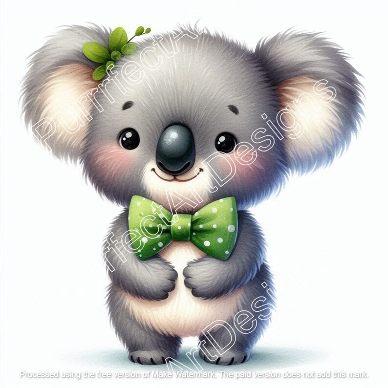 10 Adorable Koala Clip Art, Digital Art Download - Etsy