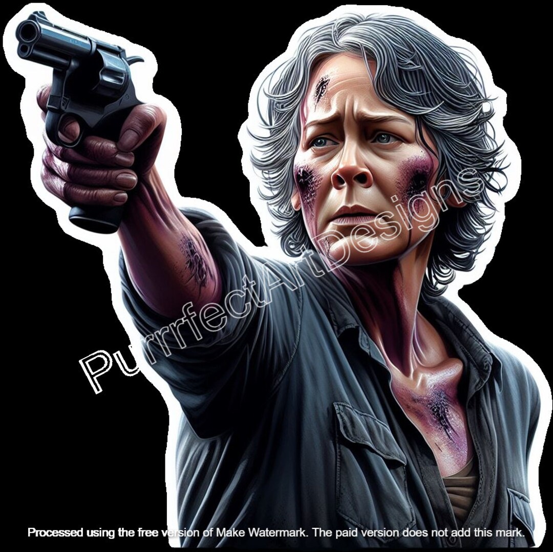 10 Cool Carol From TWD Clip Art, Digital Art Download - Etsy