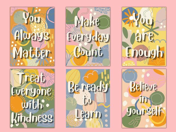 Inspirational Classroom Posters | Etsy