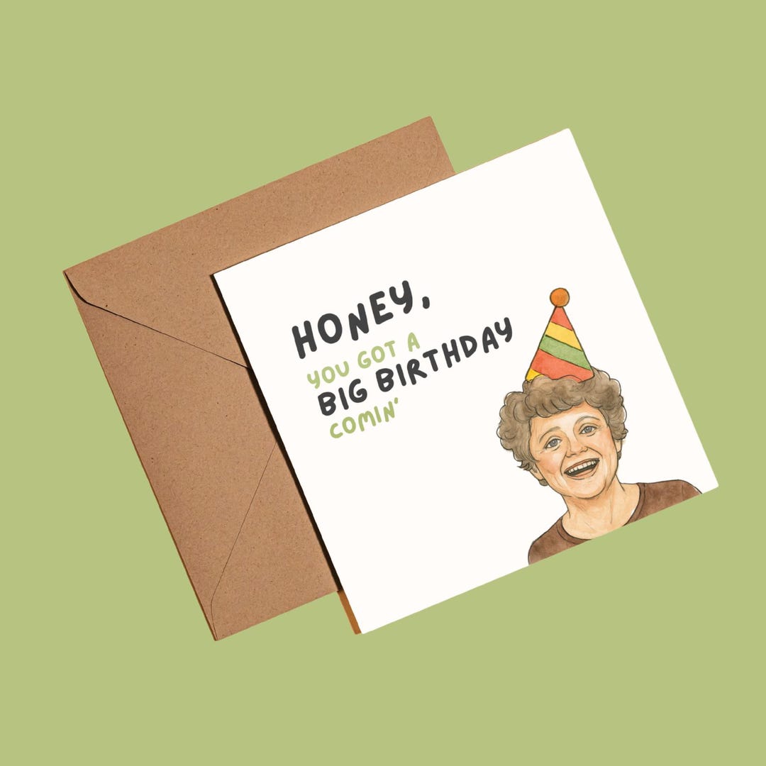 Honey, You Got a Big Storm Comin' | Funny Birthday Card - Etsy