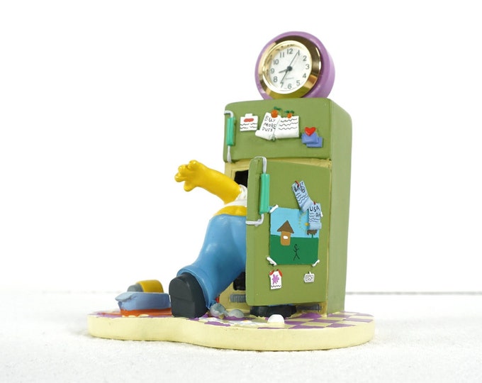 Homer Simpson Mini Clock Sculpture - Etsy