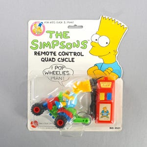 Simpsons Remote Control Quad Cycle 1990 - Etsy