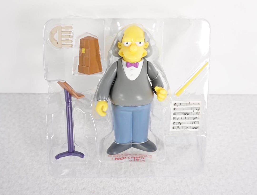 Mr Largo Simpsons Interactive Figure Loose Complete Playmates - Etsy