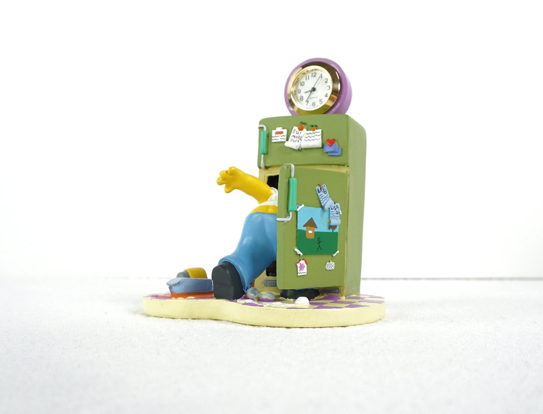 Homer Mini Clock Sculpture - Etsy