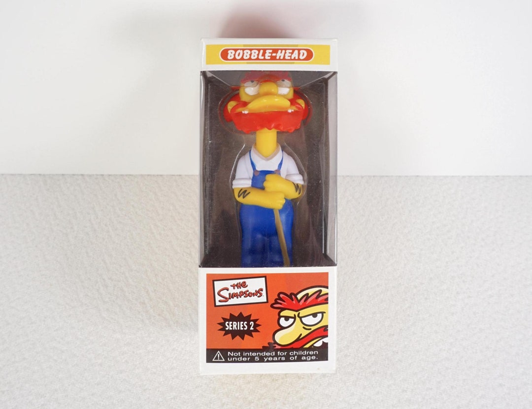 Simpsons Bobble Head: Willie Series 2 - Etsy