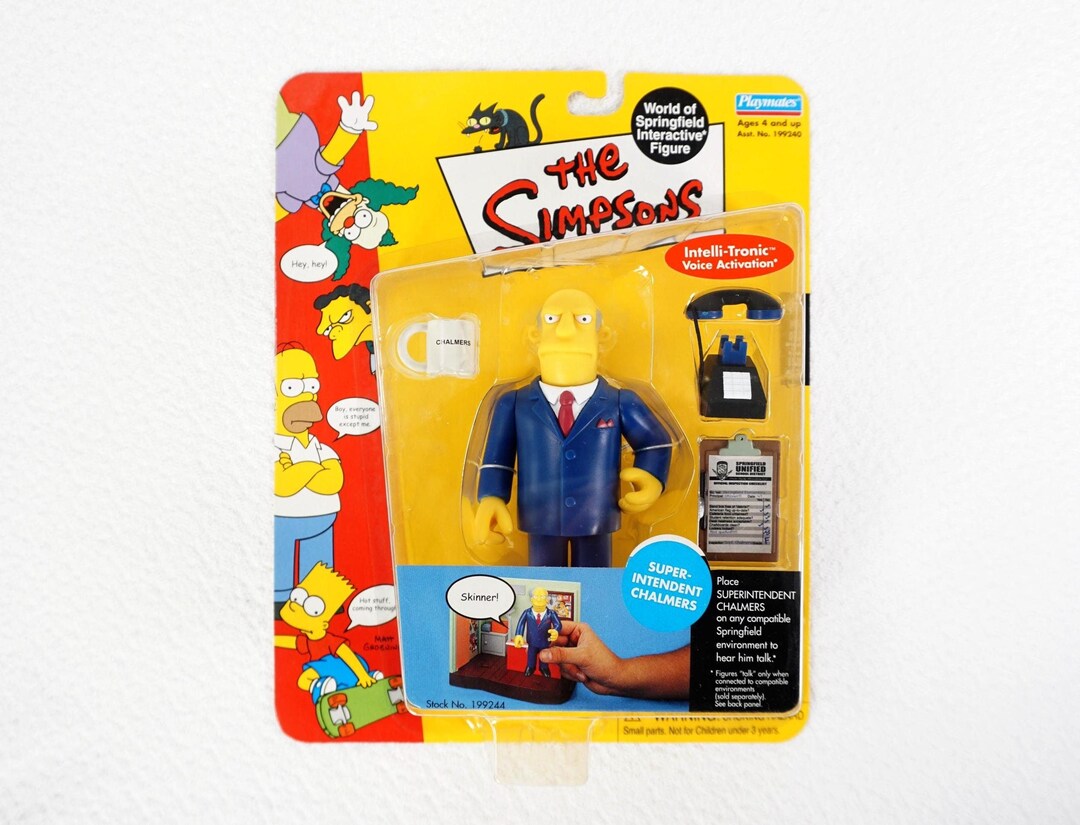 Superintendent Chalmers, Simpsons Playmates, World of Springfield ...