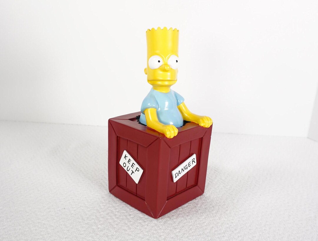 Bart Simpson Figurative Coin Bank - Etsy