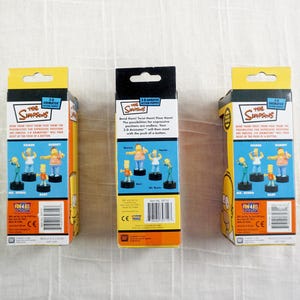 Simpsons Push Puppets: Homer, Bart, Mr Burns - Etsy