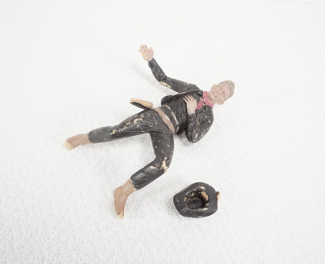 Louis Marx Wounded Cowboy Figure - Etsy