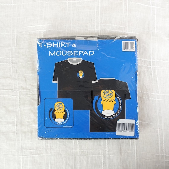 Homer Simpson Intel Inside Pentium II Shirt, Mousepad… - Gem