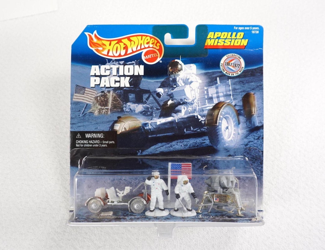 Hot Wheels Apollo Mission With Lunar Rover - Etsy