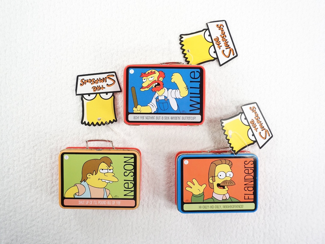 Simpsons Tin Boxes From Hot Shots Australia - Etsy