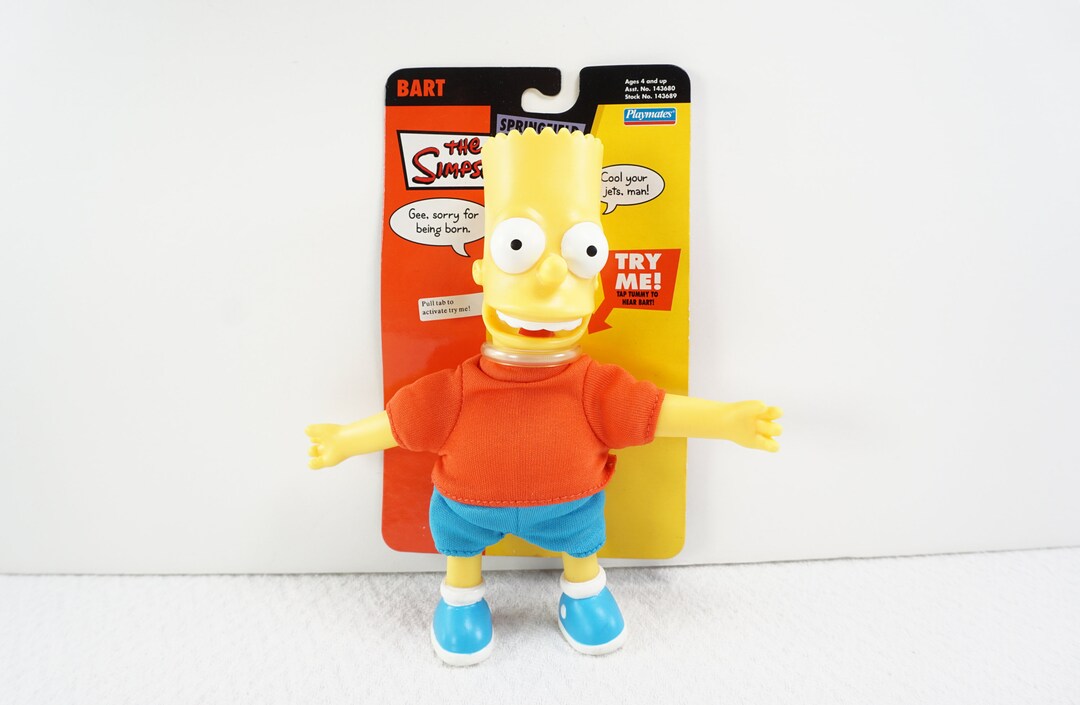 Simpsons: Bart Simpson Doll - Etsy