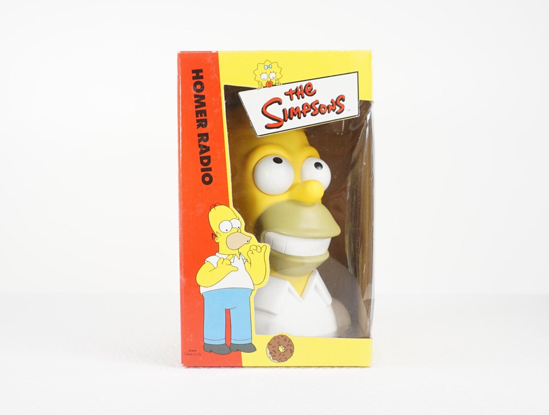 Homer Simpson AM FM Radio 1999 - Etsy