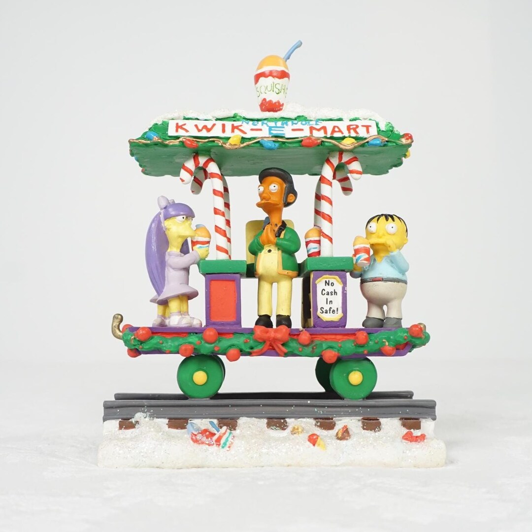 Simpsons Christmas Train: Have a Squishee Christmas With Apu, Ralph ...