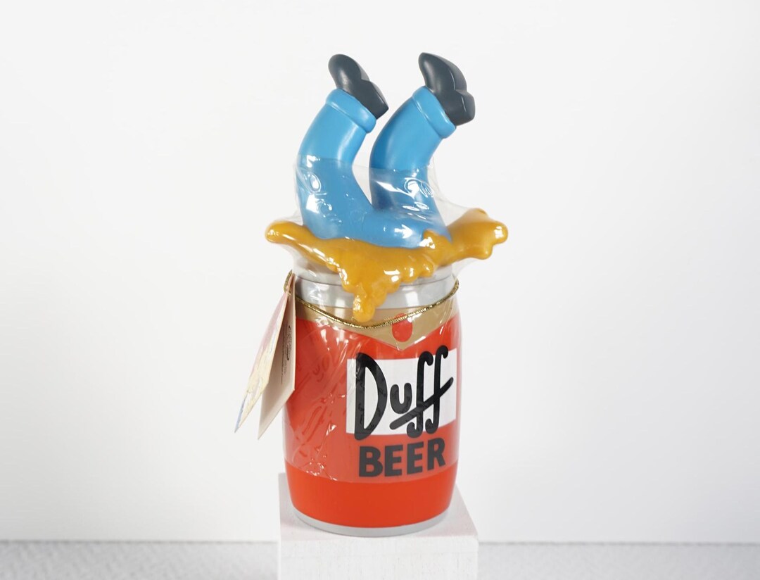 Homer Simpson Duff Beer Lidded Container - Etsy